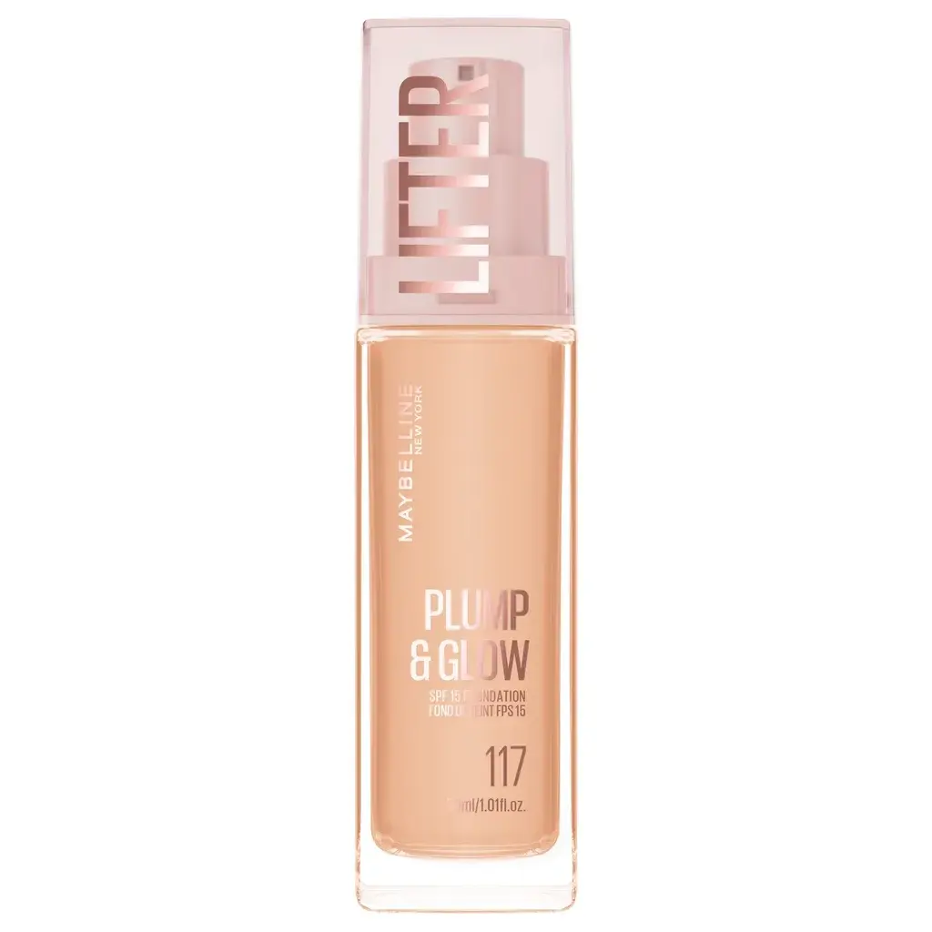 Maybelline Tečni puder Lifter Plump & Glow, 117