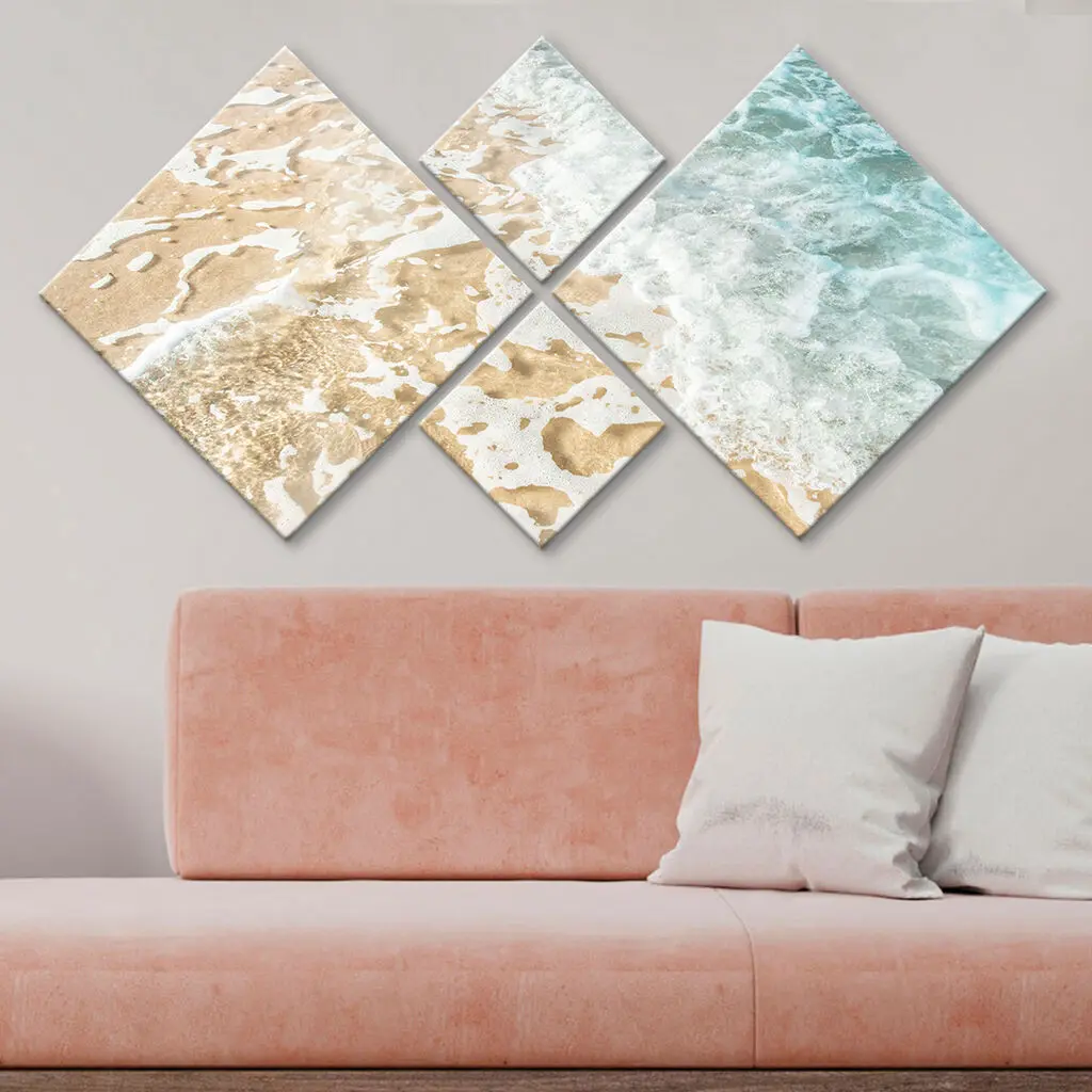 Wallity Slika 4MDF424710, 60x115 cm, 4 dela