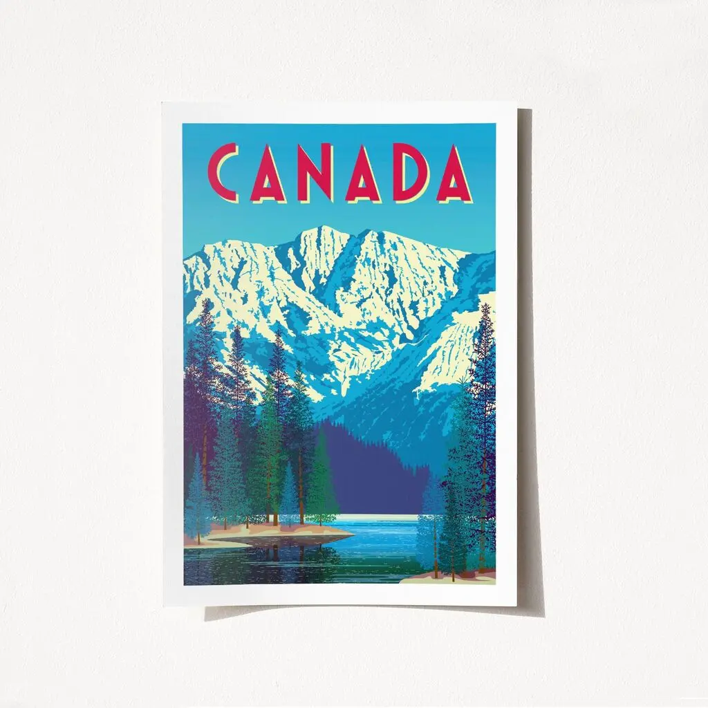 Wallity Poster Canada-1976, 29,7x42 cm