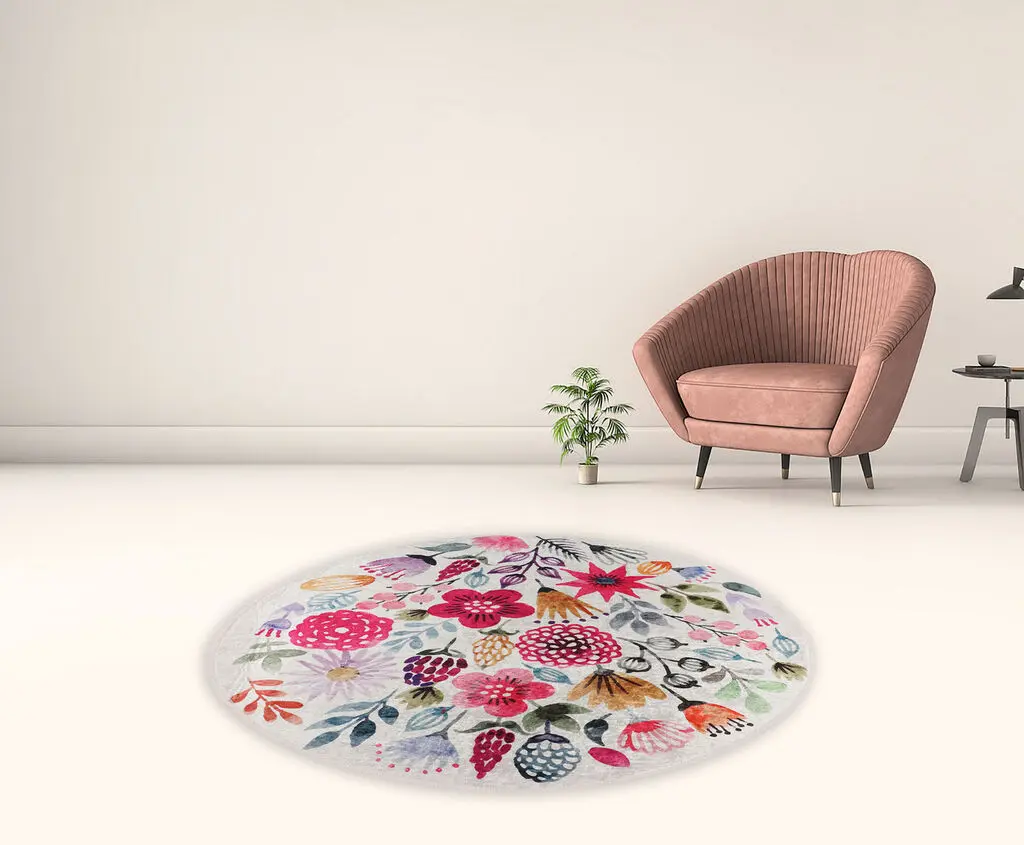 Conceptum Hypnose Tepih Drenaj, O140cm, Šareni
