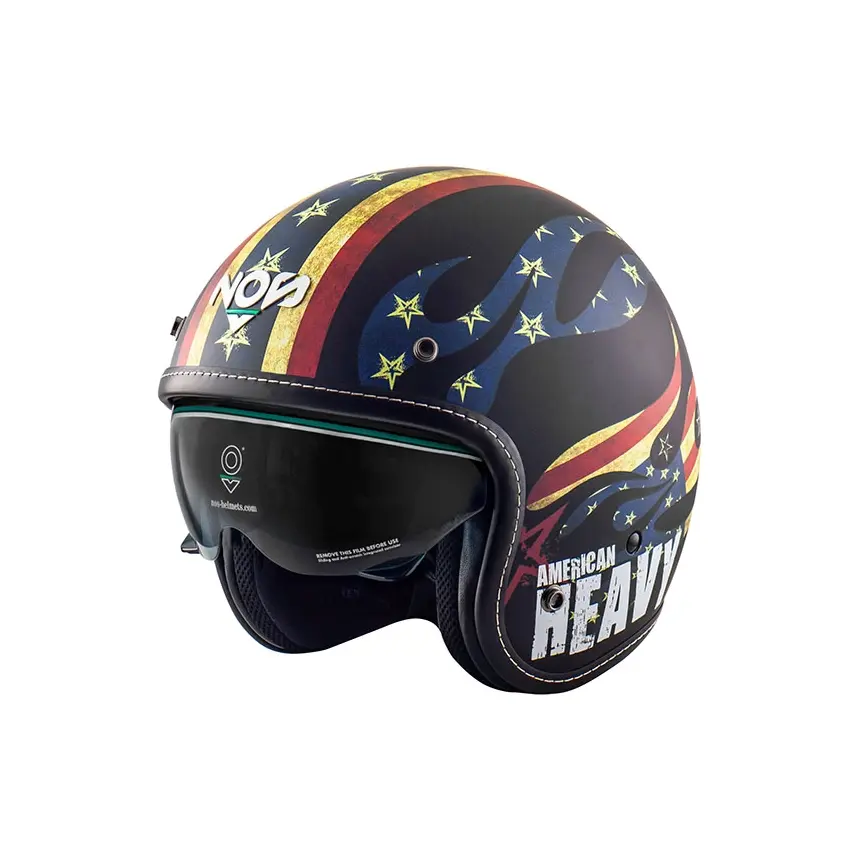 CASCO NOS NS-1 OPEN FACE AMERICAN HEAVY MATT L