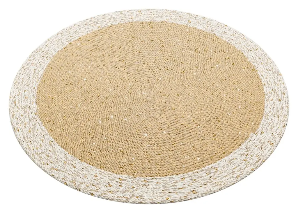 Conceptum Hypnose Tepih 90x90cm Bež-Beli