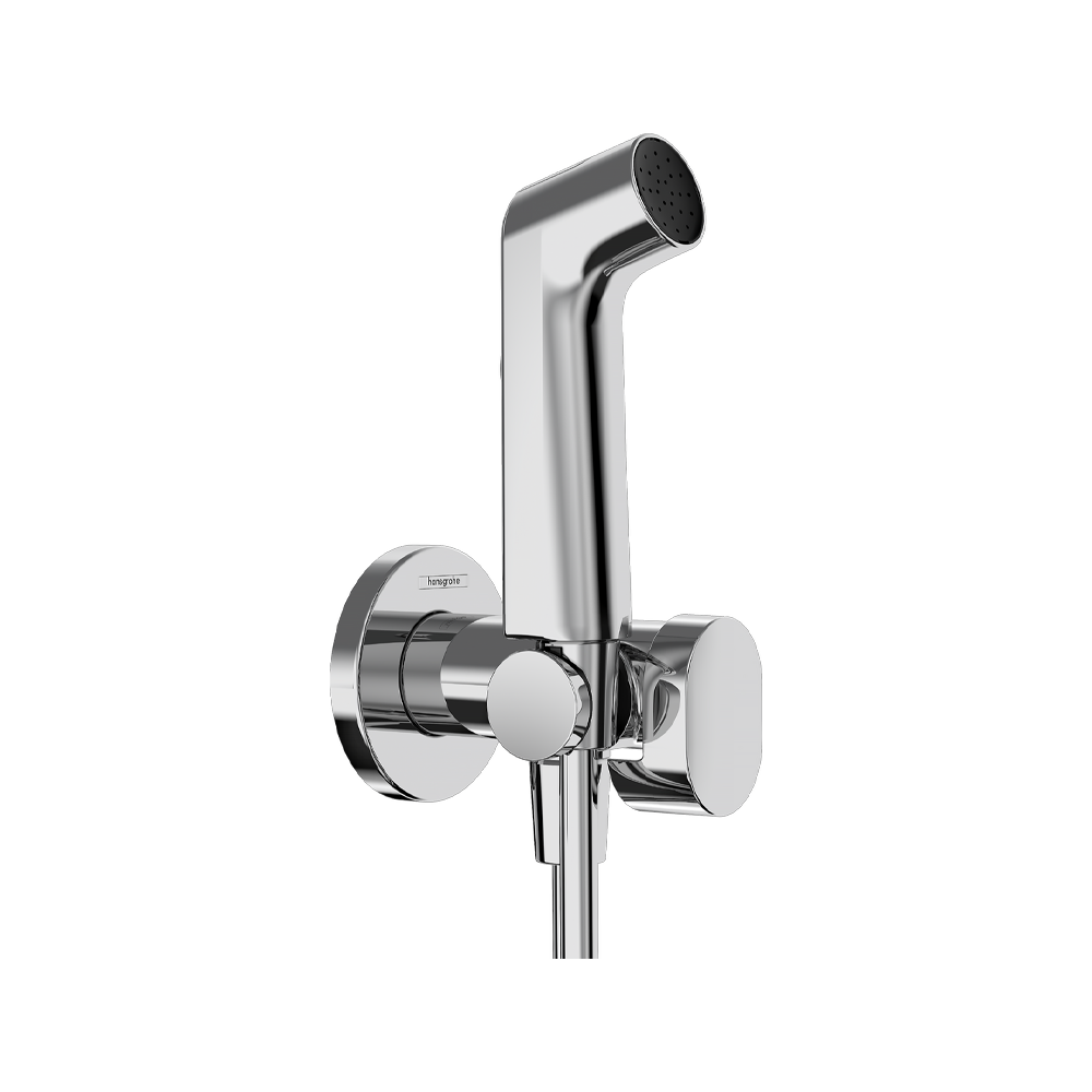 Hansgrohe EcoSmart higijenski tuš za toplu vodu sa držačem za tuš i tuš crevom Chrome 29232000