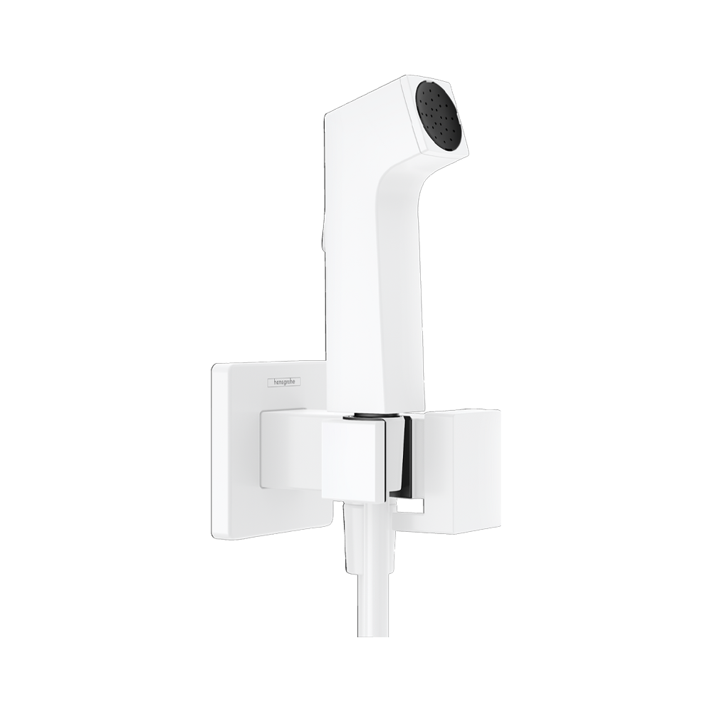 Hansgrohe EcoSmart E higijenski tuš za toplu vodu sa držačem za tuš i tuš crevom Matt White 29233700
