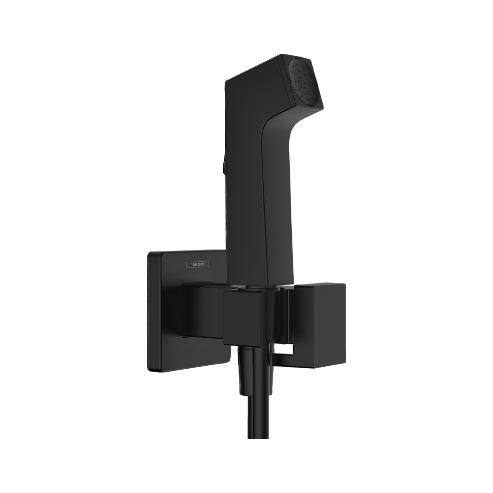Hansgrohe EcoSmart E higijenski tuš za toplu vodu sa držačem za tuš i tuš crevom Matt Black 29233670