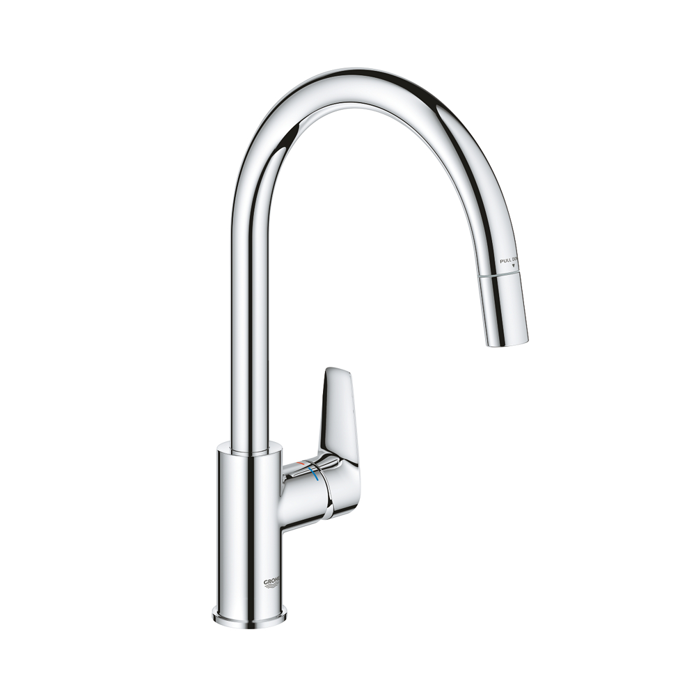 Grohe Bauedge baterija za sudoperu sa izvlačnim tušem chrome 30536000