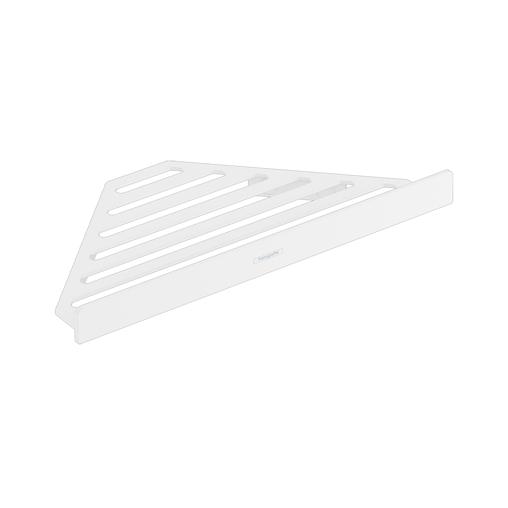 Hansgrohe AddStoris ugaona polica Matt White 41741700