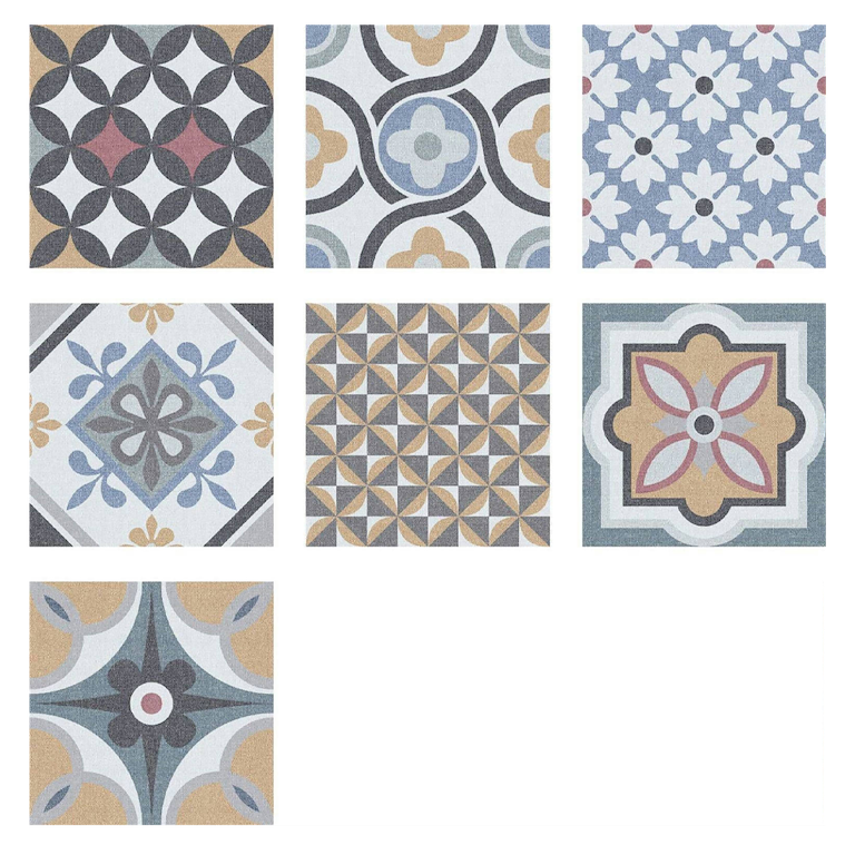 Mayolica Azulejos Santiago Patchwork 20×20