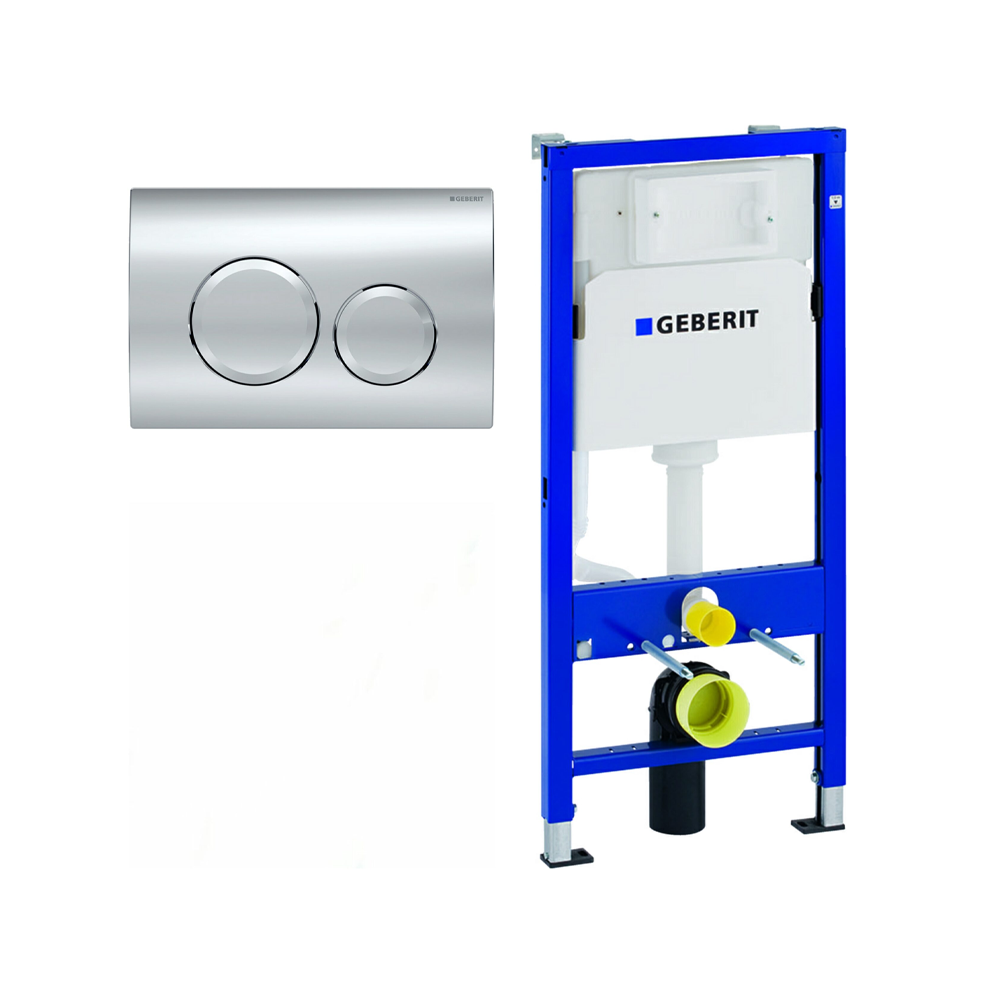 Geberit Duofix element za konzolnu WC šolju 112 cm, sa Delta ugradnim vodokotlićem 12 cm, i tipkom Delta20