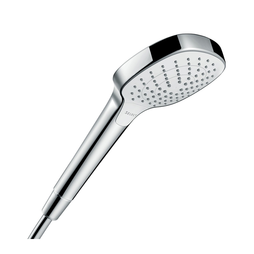 Hansgrohe Croma Select E 110 Vario tuš ručica masažer 3 funkcije White/Chrome 26812400
