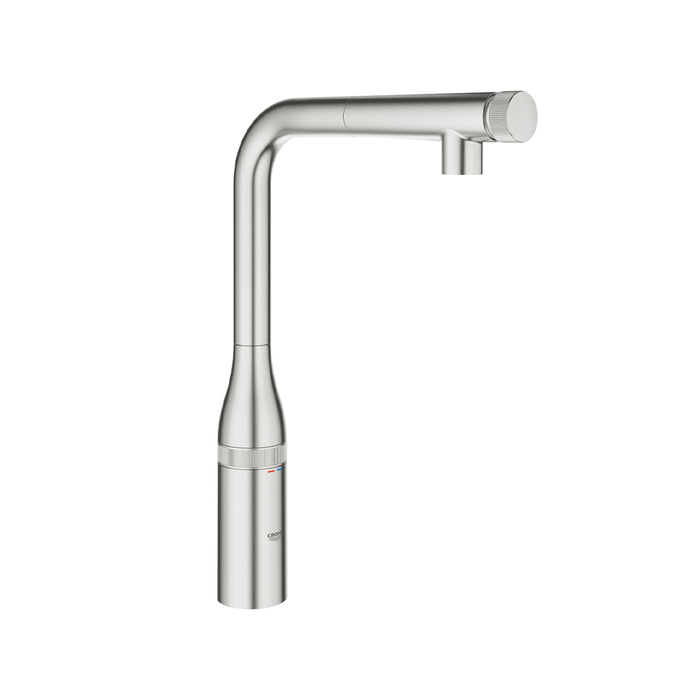 Grohe Essence Smartcontrol baterija za sudoperu sa izvlačnim izlivom supersteel 31615DC0