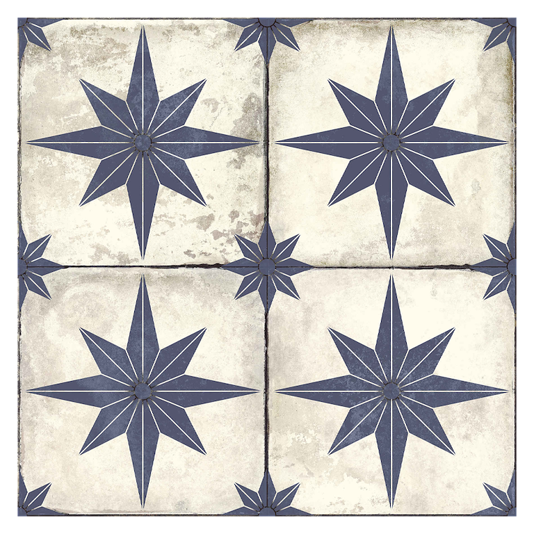 Super Ceramica Star Blue 45×45