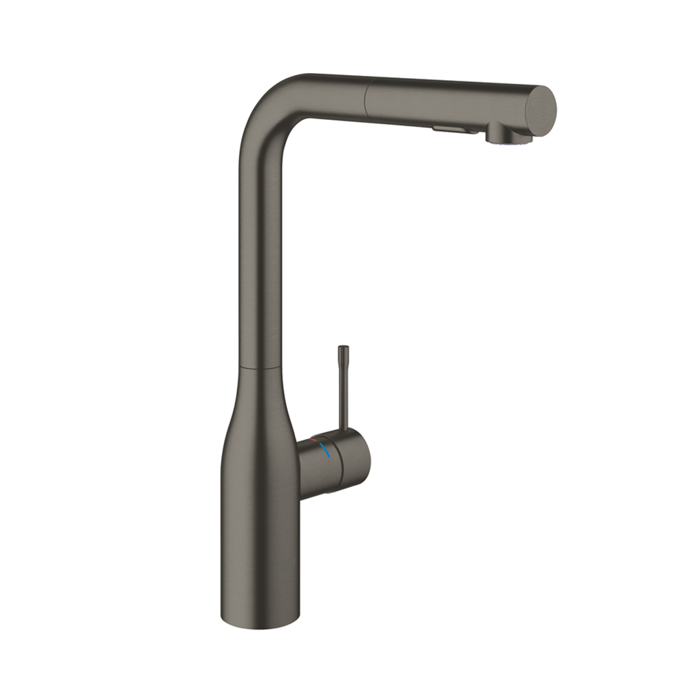 Grohe Essence baterija za sudoperu sa izvlačnim tušem brushed hard graphite 30504AL0