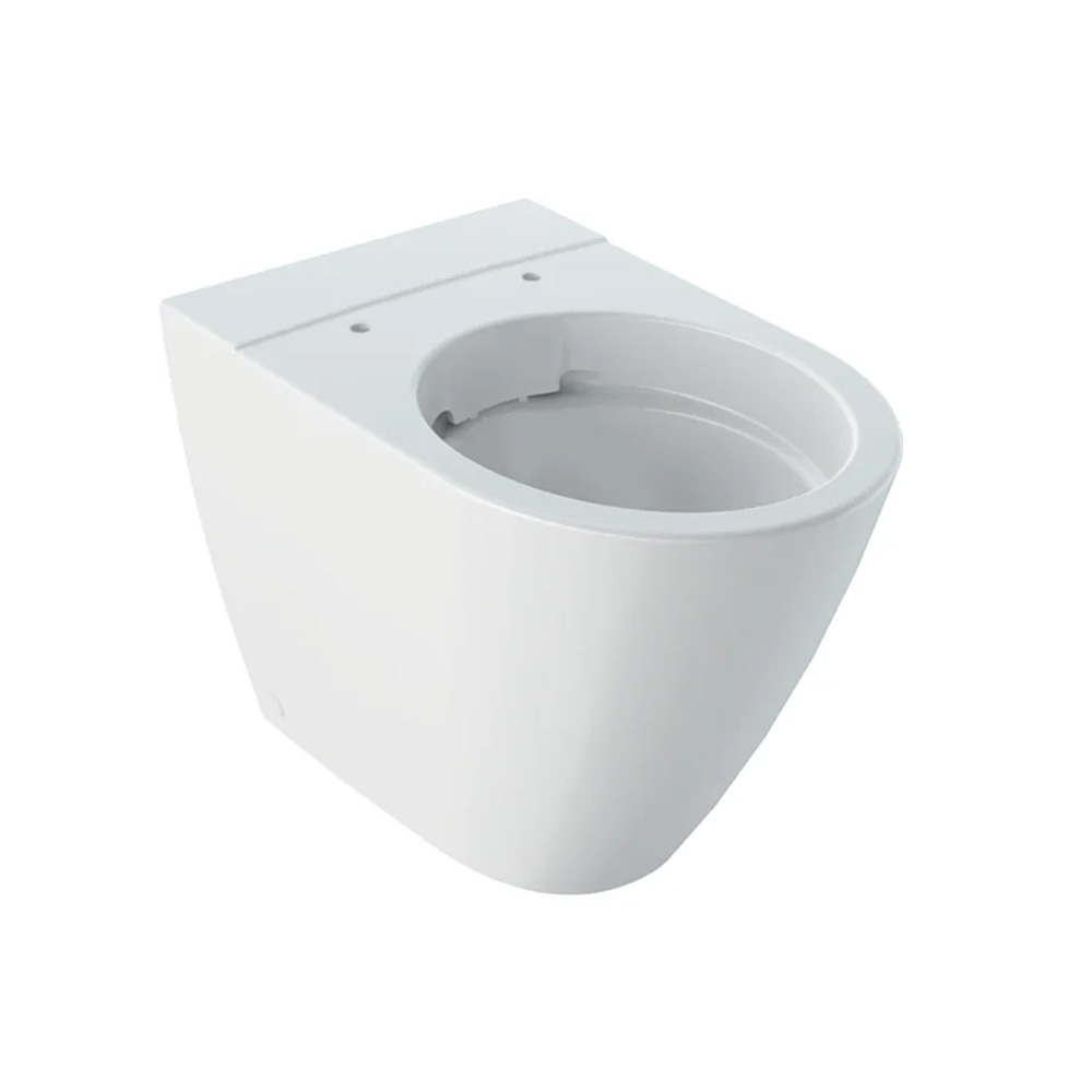 Geberit iCon podna WC šolja, u ravni zida, skriveno kačenje, Rimfree 214020000