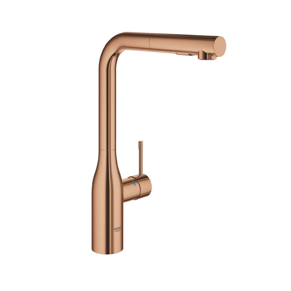 Grohe Essence baterija za sudoperu sa izvlačnim tušem Bronze – Warm Sunset 30504DA0