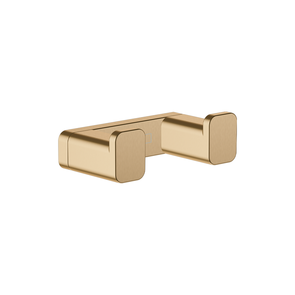 Hansgrohe AddStoris dvostruka garderobna kuka Brushed Bronze 41755140