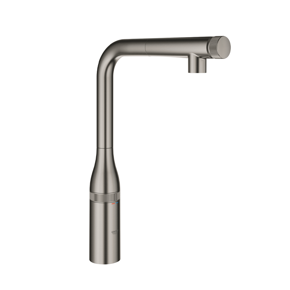 Grohe Essence Smartcontrol baterija za sudoperu sa izvlačnim izlivom brushed hard graphite 31615AL0