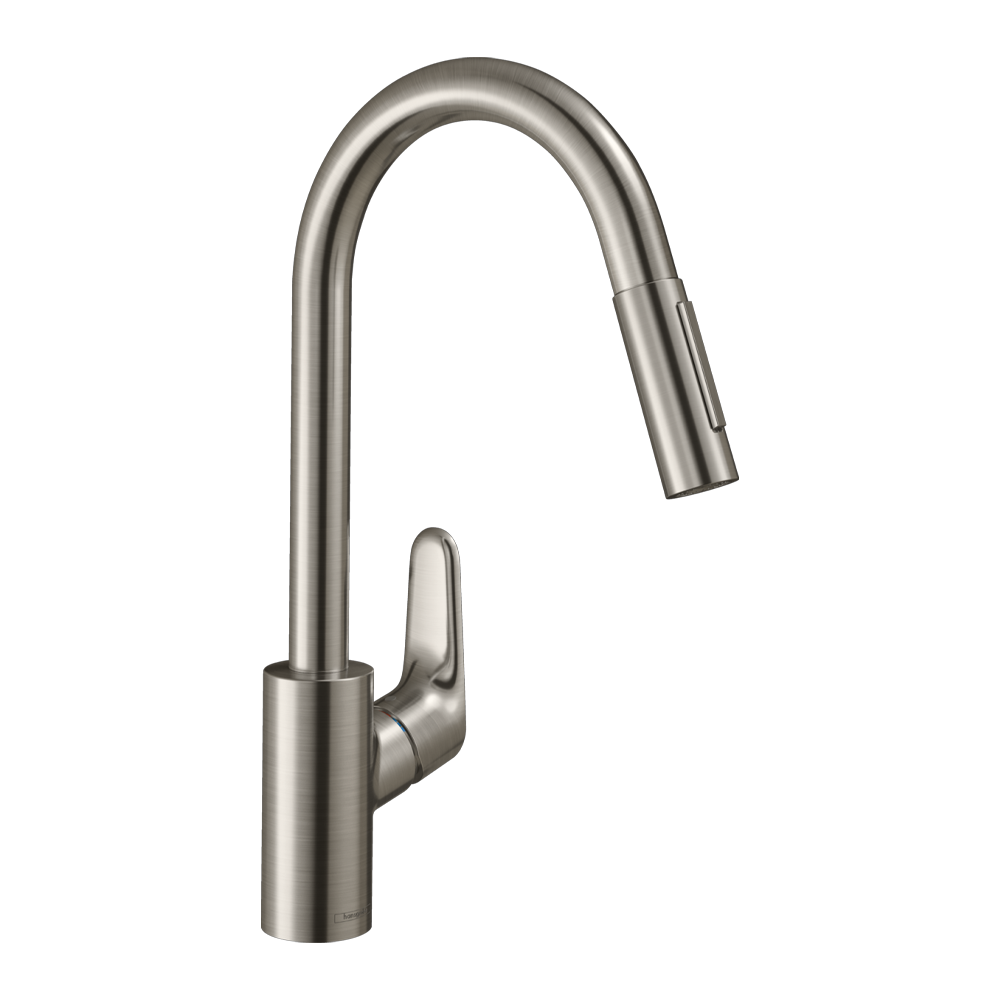 Hansgrohe Focus M41 240 slavina za sudoperu sa izvlačnim tušem Stainless Steel Finish 31815800
