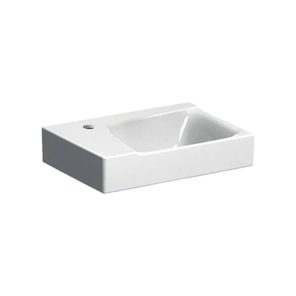 Geberit 40 Xeno2 lavabo, baterija levo 500.528.01.1