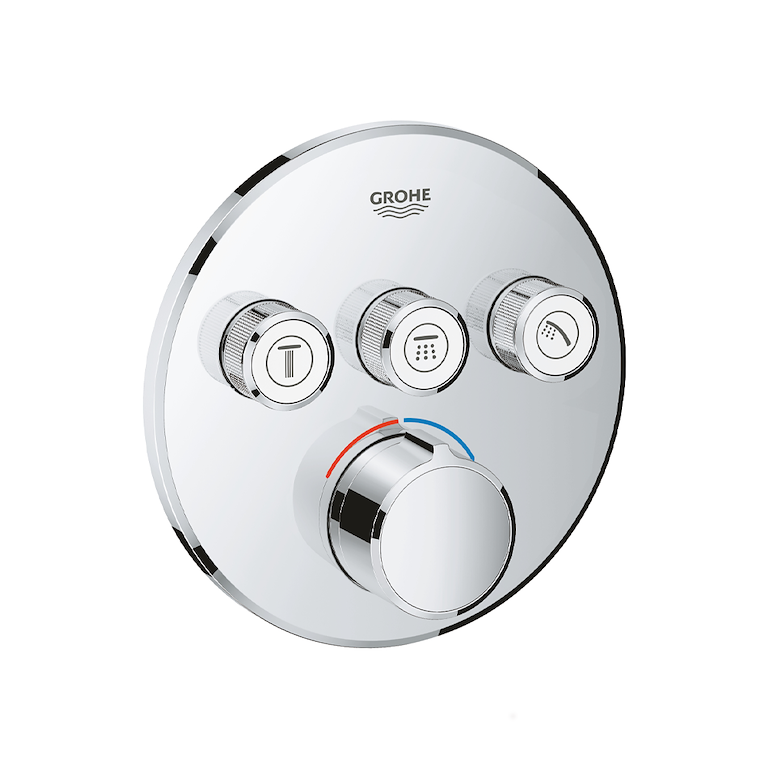 Grohe Smartcontrol ugradna maska za tuš sa tri izlaza chrom 29146000