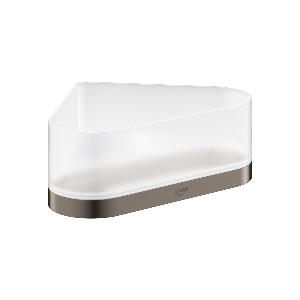 Grohe Selection ugaona tuš polica sa držačem brushed hard graphite 41038AL0