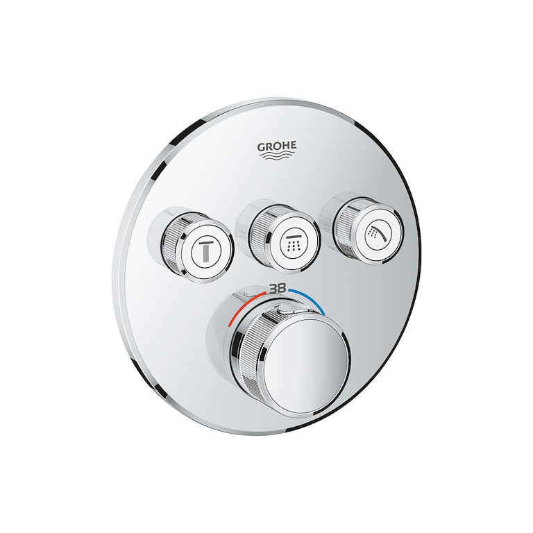 Grohe Grohtherm Smartcontrol termostatski mešač sa tri izlaza chrome 29121000