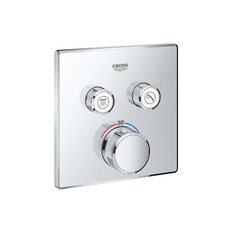Grohe Grohtherm Smartcontrol termostat za skrivenu ugradnju sa dva izlaza chrome 29124000