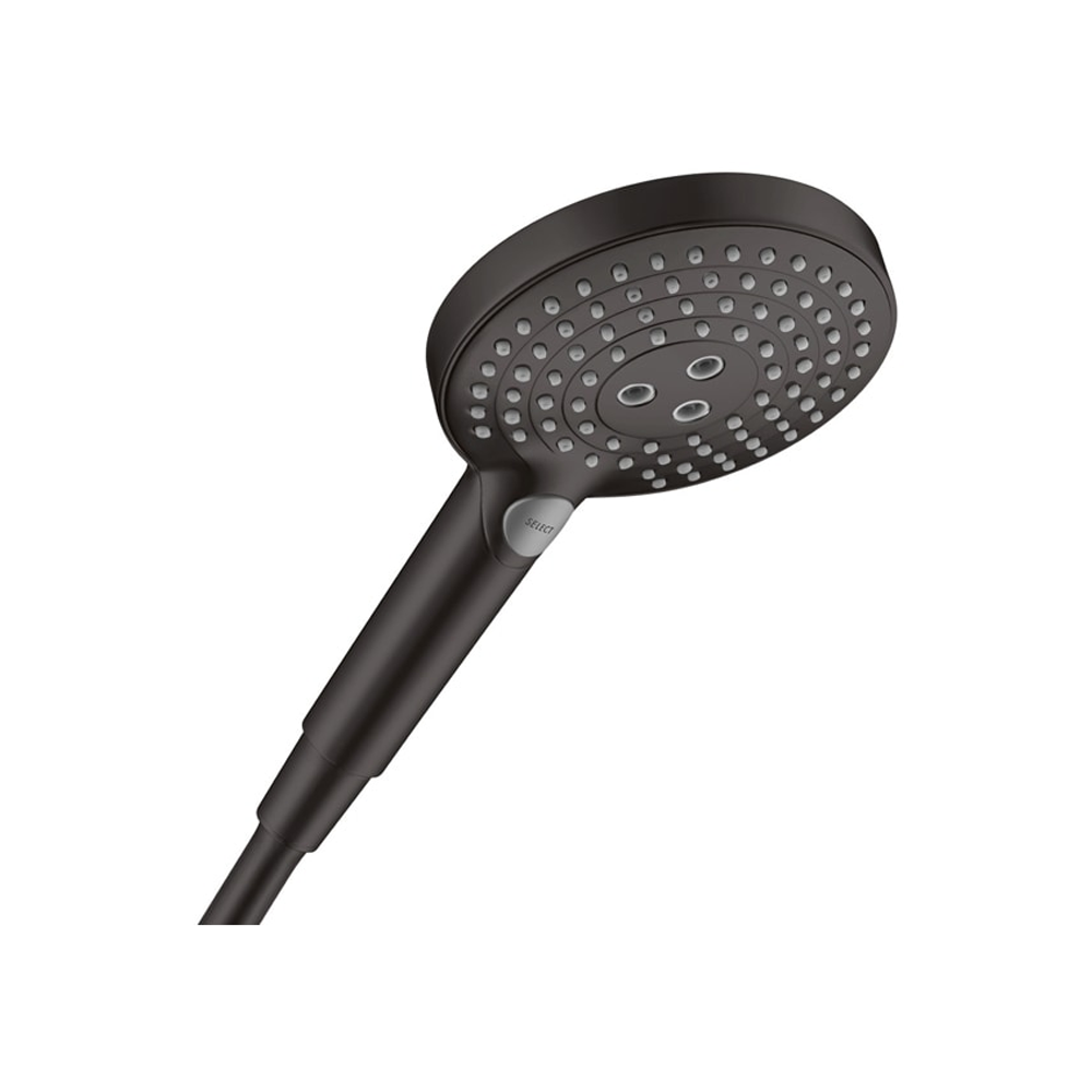 Hansgrohe Raindance Select S 120 tuš ručica masažer 3 funkcije Matt Black 26530670