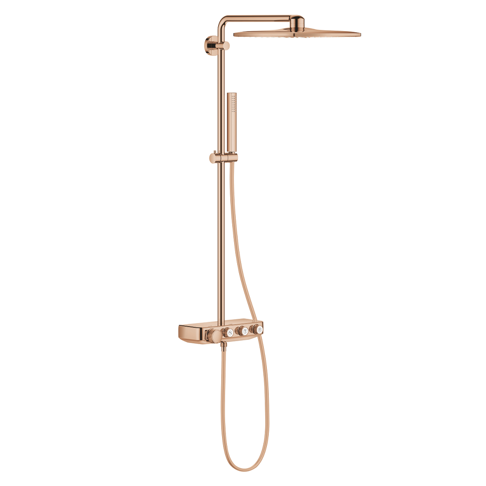 Grohe Euphoria Smartcontrol Sistem 310 Cube Duo termostatski tuš sistem warm sunset 26508DA0