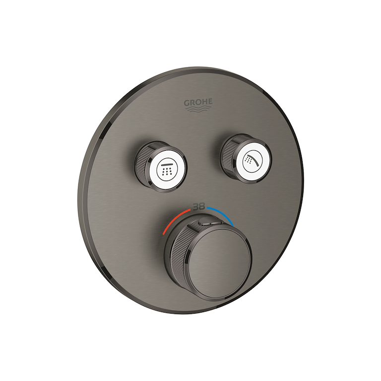 Grohe Grohtherm Smartcontrol termostatski mešač sa dva izlaza hard graphite brushed 29119AL0