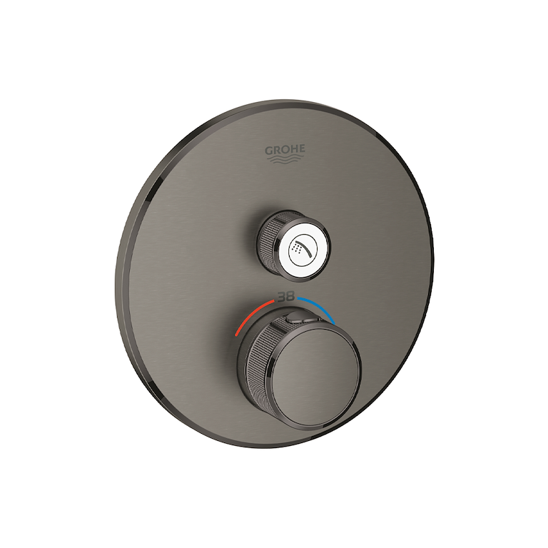 Grohe Grohtherm Smartcontrol termostatski mešač sa jednim izlazom brushed hard graphite 29118AL0