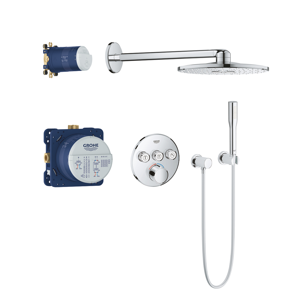 Grohe Smartcontrol ugradni tuš set chrome 34709000