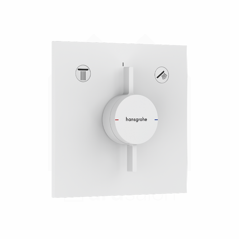 Hansgrohe DuoTurn E ugradna maska sa dva izlaza Matt White 75417700