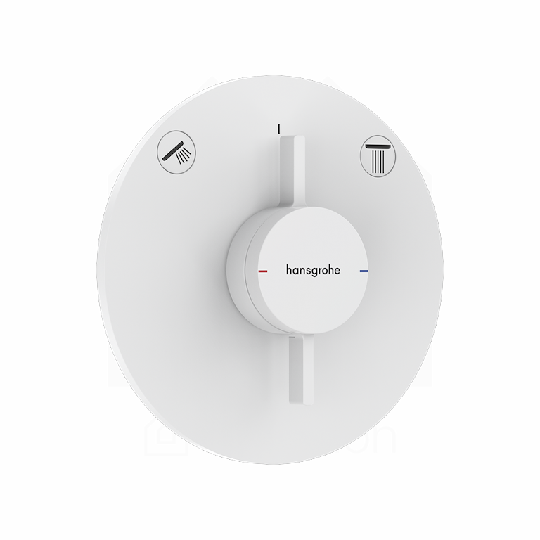 Hansgrohe DuoTurn S ugradna maska sa dva izlaza Matt White 75418700