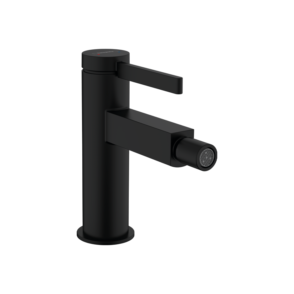 Hansgrohe Finoris slavina za bide sa podsklopom Matt Black 76200670