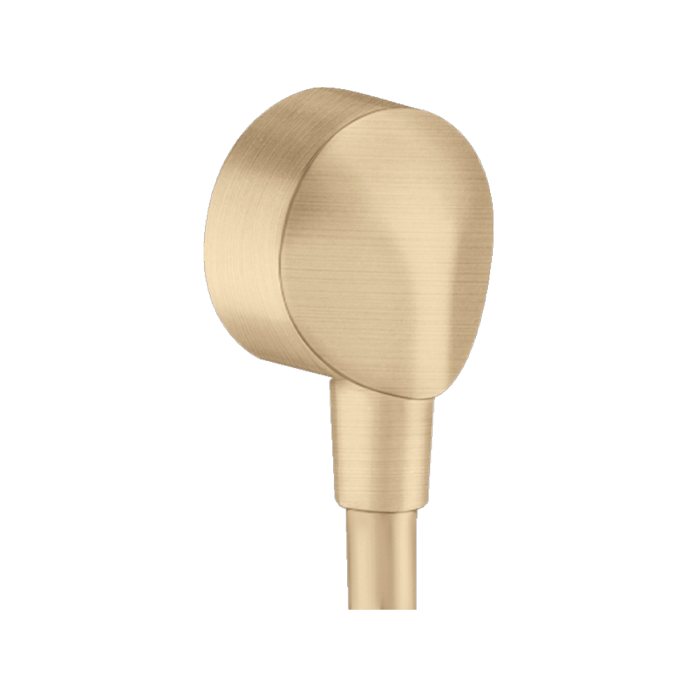 Hansgrohe Fixfit E priključak za zidni tuš Brushed Bronze 27454140
