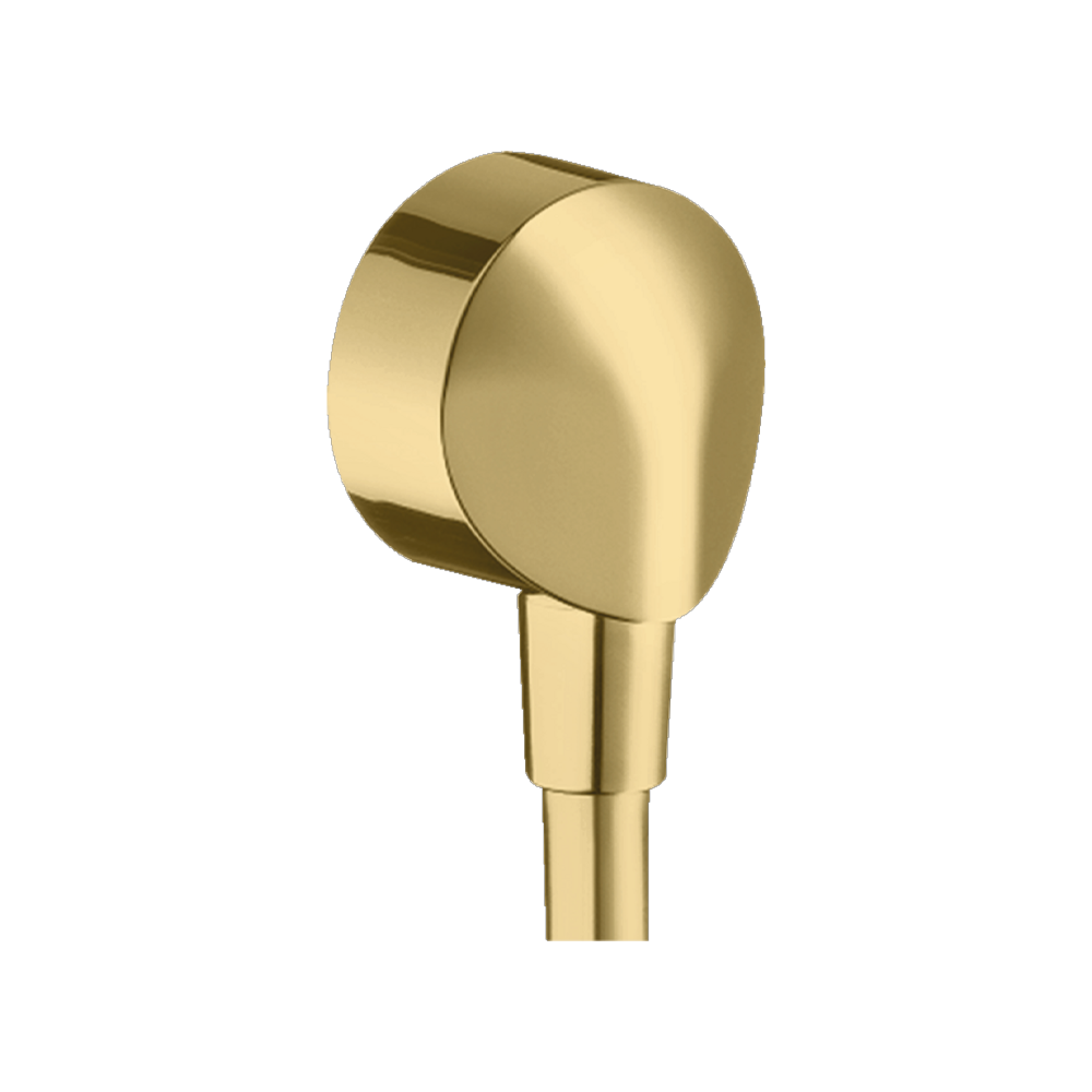 Hansgrohe Fixfit E priključak za zidni tuš Polished Gold Optic 27454990