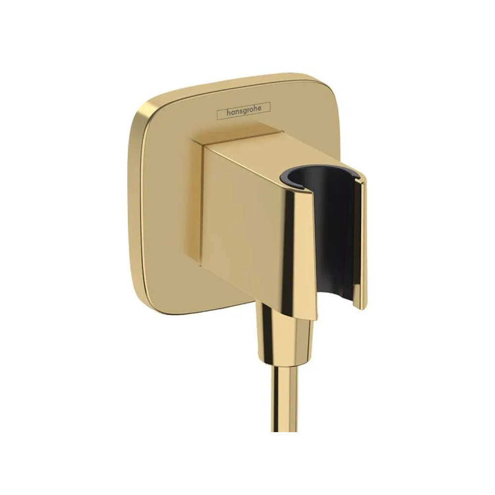 Hansgrohe Fixfit Q priključak za tuš crevo sa držačem za tuš Polished Gold Optic 26887990