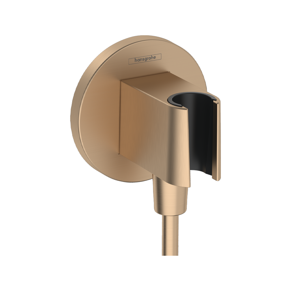 Hansgrohe Fixfit S priključak za tuš crevo sa držačem za tuš Brushed Bronze 26888140