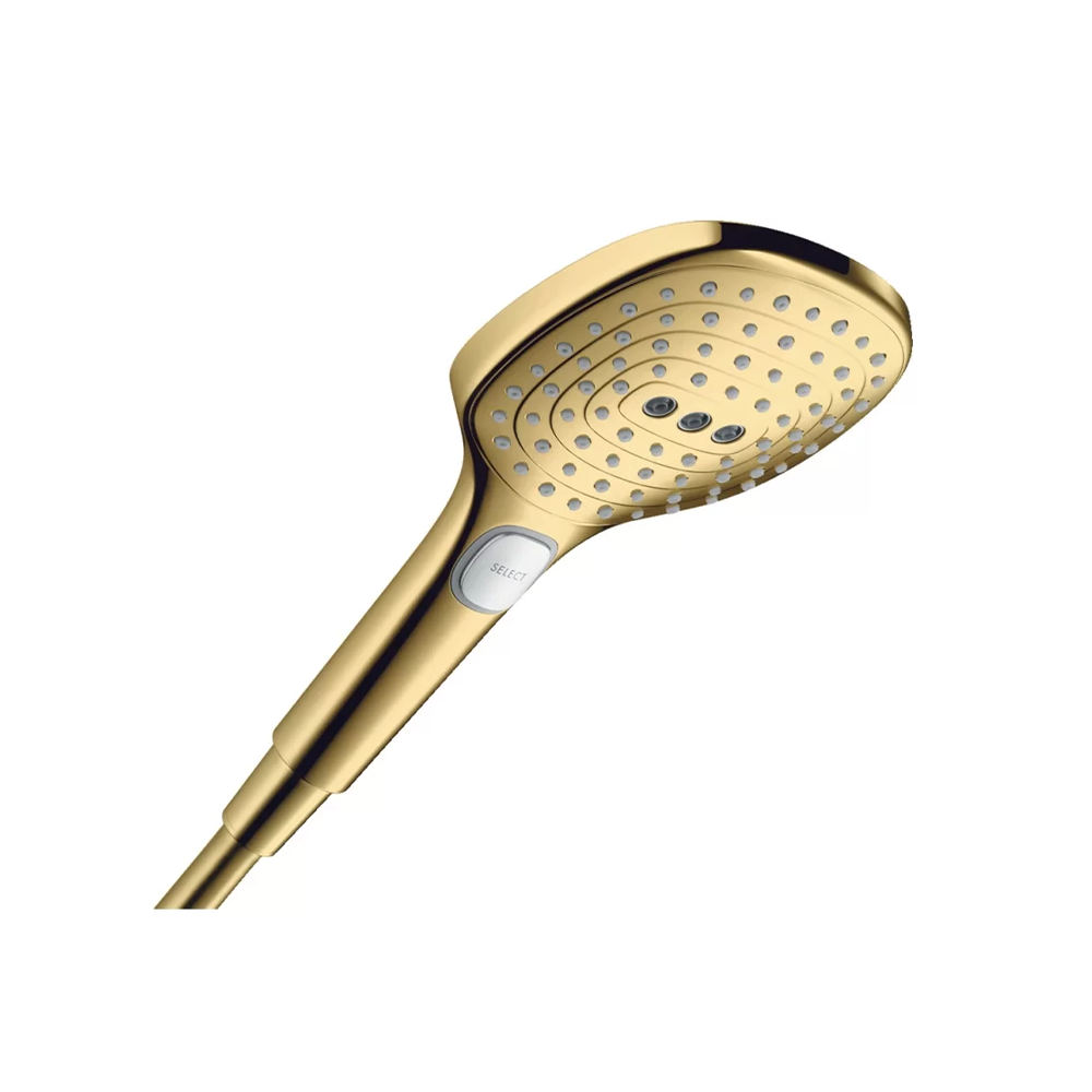 Hansgrohe Raindance Select E 120 tuš ručica 3 funkcije Polished Gold Optic 26520990