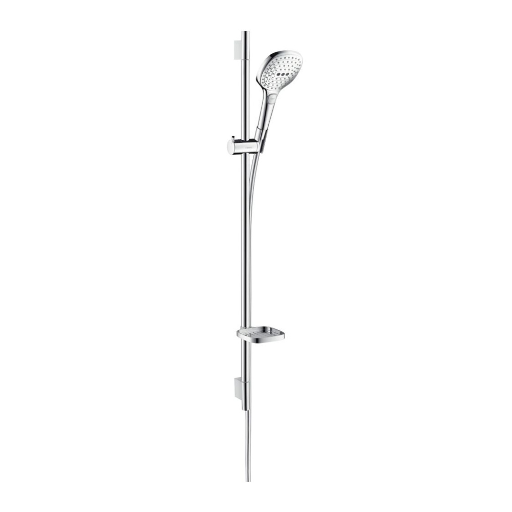 Hansgrohe Raindance Select tuš set sa kliznom šipkom 90cm i posudom za sapun White/Chrome 26621400