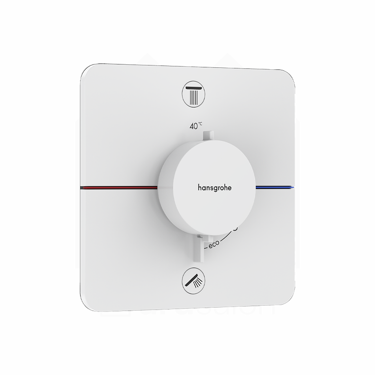 Hansgrohe ShowerSelect Comfort Q mešač termostatski za skrivenu ugradnju 2 funkcije Matt White 15583700
