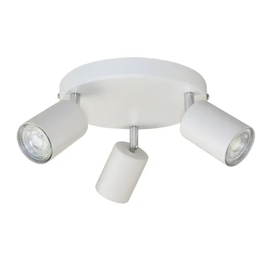 ADVITI Spot lampa AD-OP-6246WGU10 3xGU10 max.50W RINO bela