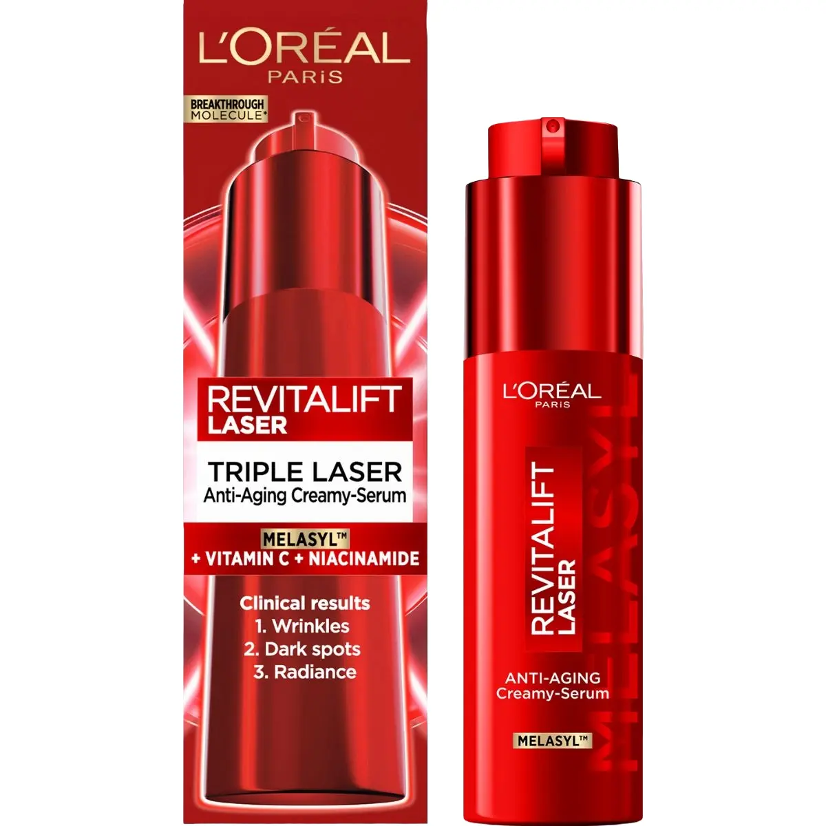 L'Oreal Kremasti serum Revitalift Laser triple laser