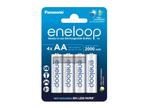 Panasonic Eneloop baterije AA/4B (BK-3MCDE/4CP)