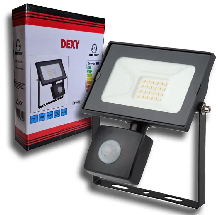 Dexy Shop Led reflektor sa senzorom, 30W, 6400K