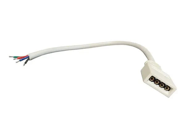 XLED SUN-E19W Konektor za spajanje RGB led trake,ženski,4 pin,15cm