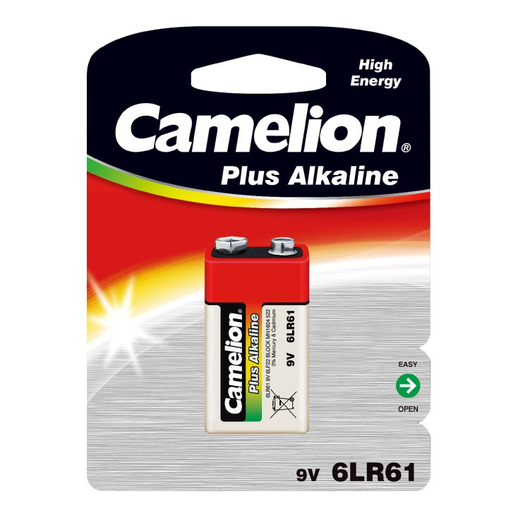 BATERIJA CAMELION 9V 6LR61 BP1 CAM-6LR61/BP1
