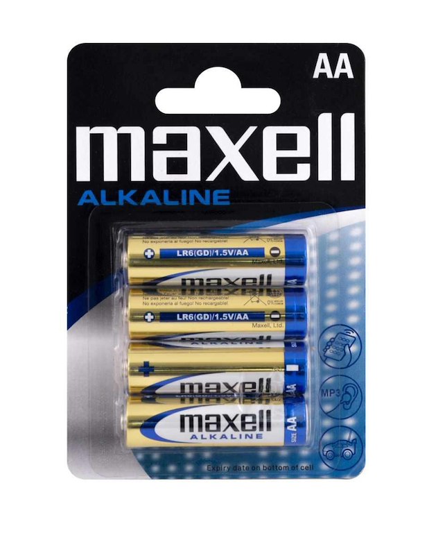 BATERIJA MAXELL 1,5V AA MAX-LR06/BL4
