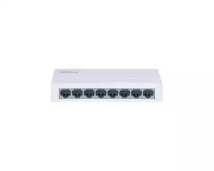 DAHUA_ PFS3008-8ET-L 8-Port Desktop Fast Ethernet Switch